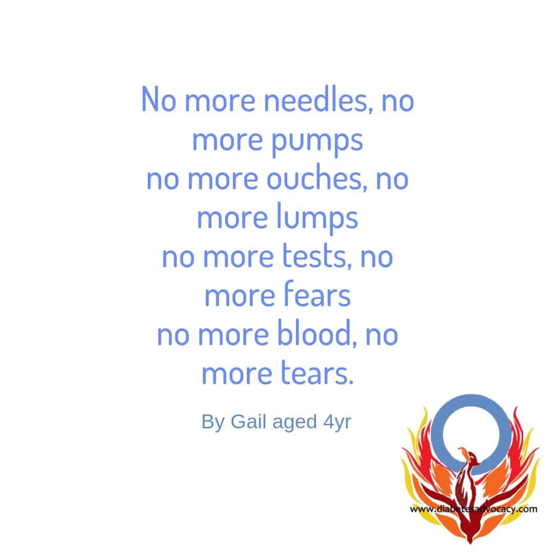 Gails poem - Diabetes Advocacy